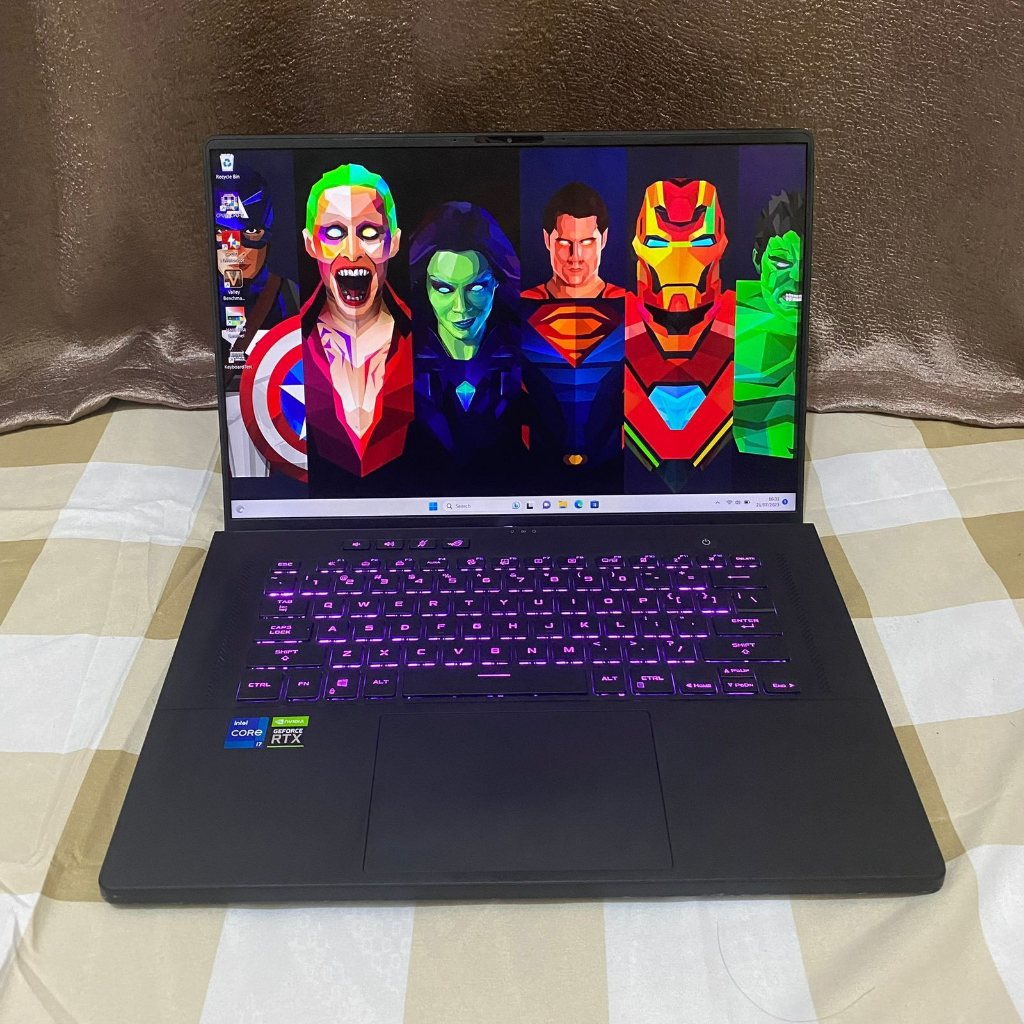 Jual Asus ROG Zephyrus M16 GU603HE i7 11800 Ram 16 ssd 512 RTX 3050ti ...