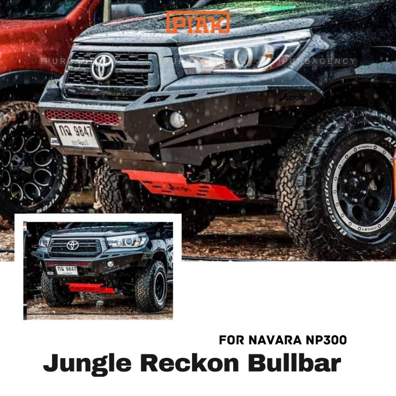 Jual Piak Jungle Reckon Bullbar For Nissan Navara NP300 | Shopee Indonesia