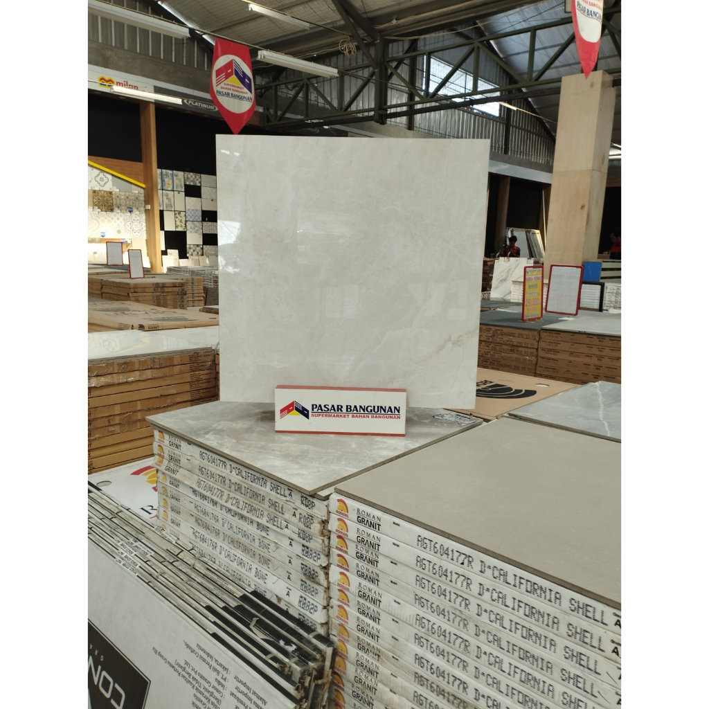 Jual Granit ROMAN D'Caesar Beige 60x60 kw 2 | Shopee Indonesia