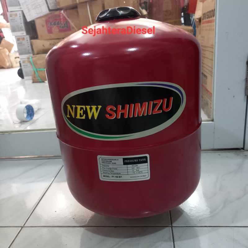 Jual Tabung Besi Pompa Air SHIMIZU PT-19BIT 19liter | Shopee Indonesia