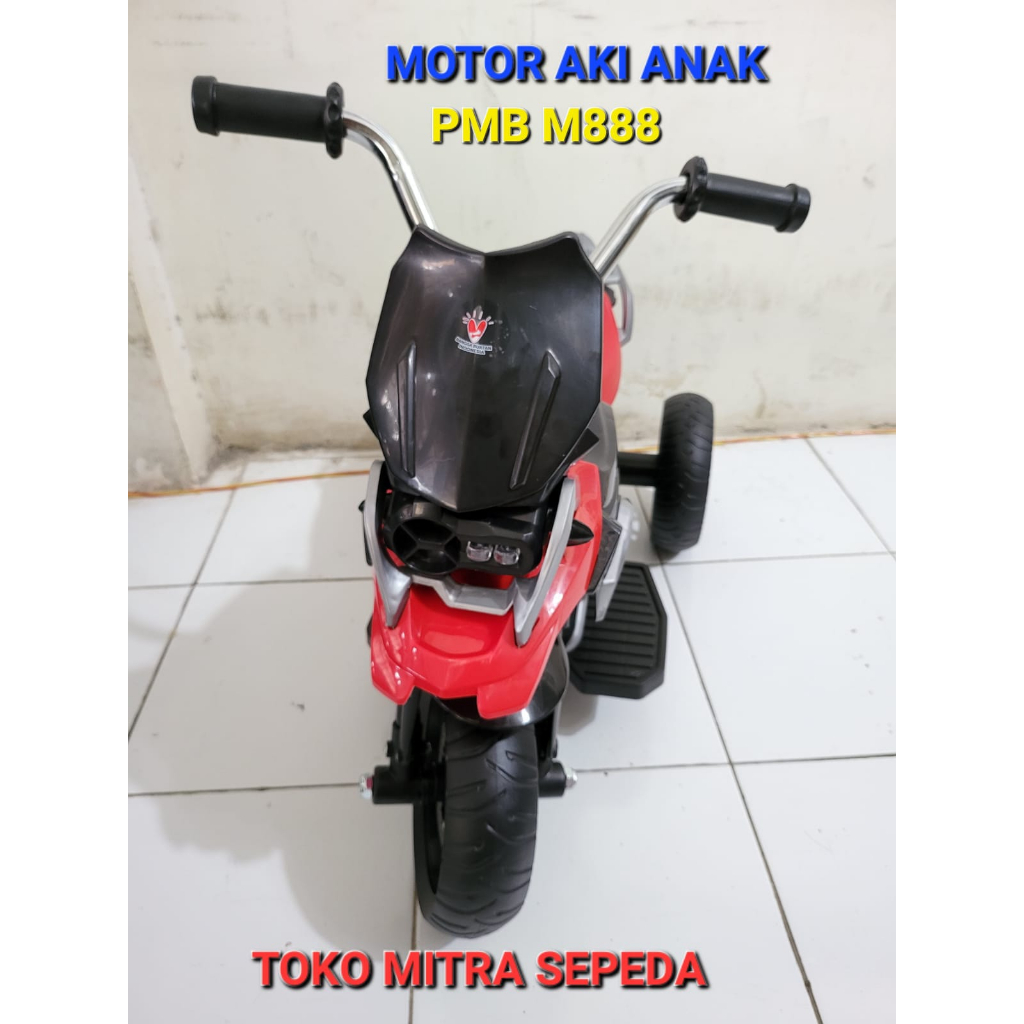 Jual Motor Anak Bisa Dinaiki Pakai Aki M888 | Shopee Indonesia