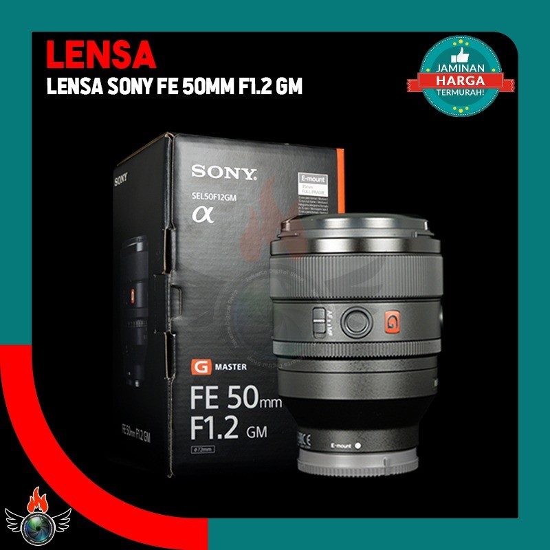 Jual LENS SONY FE 50mm F1.2 GM - Lensa Sony 50mm GM - RESMI | Shopee ...