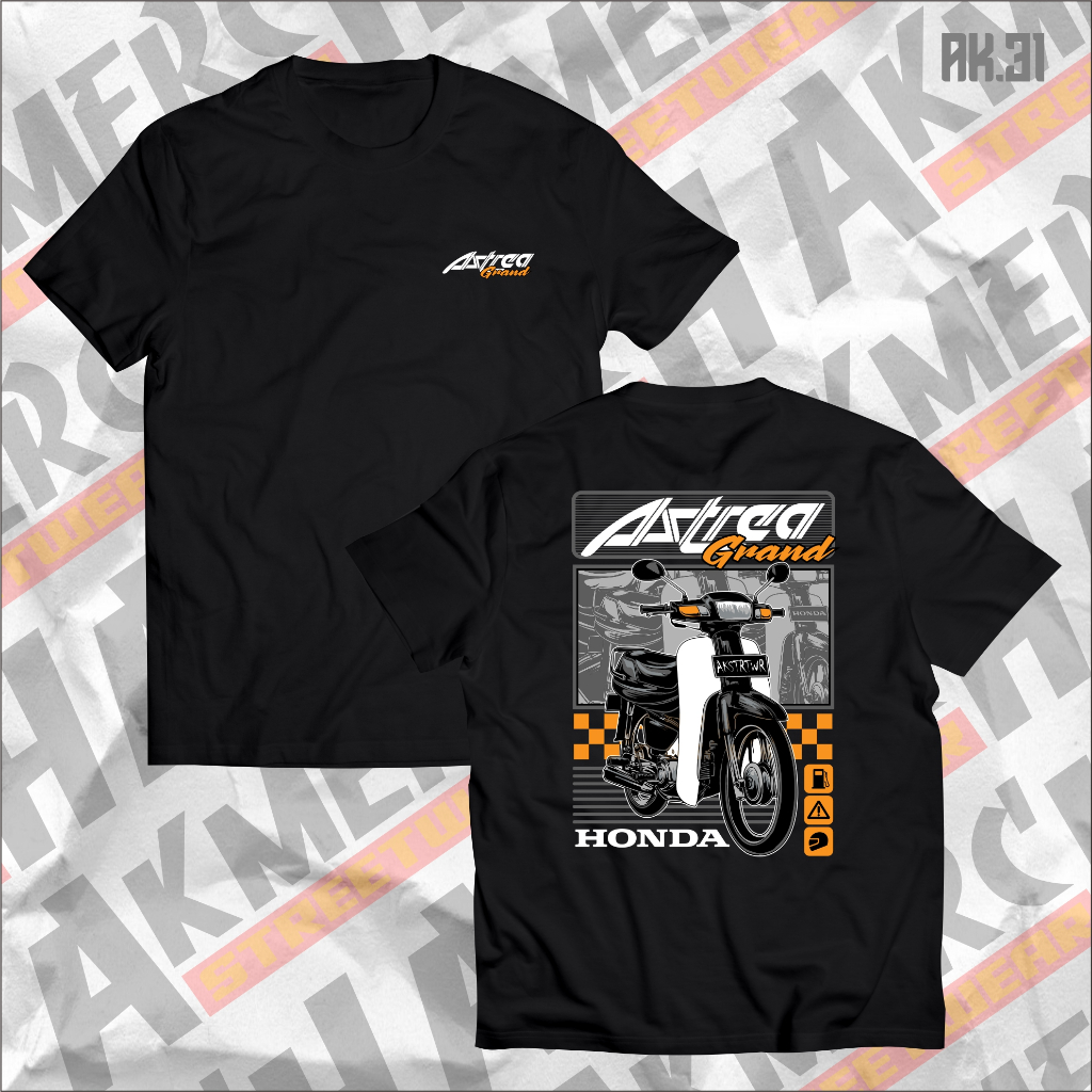 Jual KAOS ASTREA GRAND KAOS MOTOR HONDA ASTREA CLASSIC KAOS DISTRO MOTOR PREMIUM CATTON COMBEDS ...