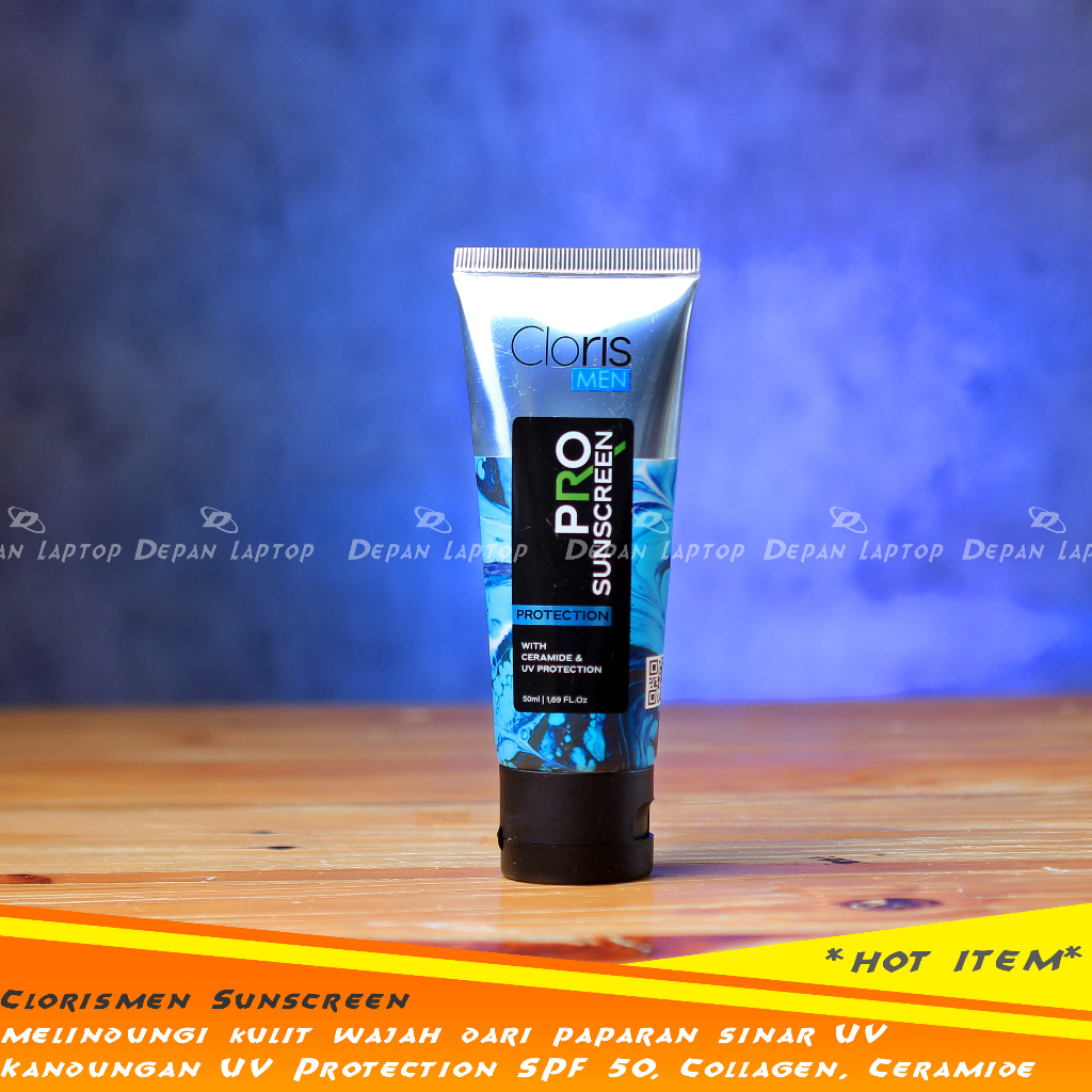 Jual Clorismen Pro Sunscreen Protection khusus wajah pria SPF 50 ...