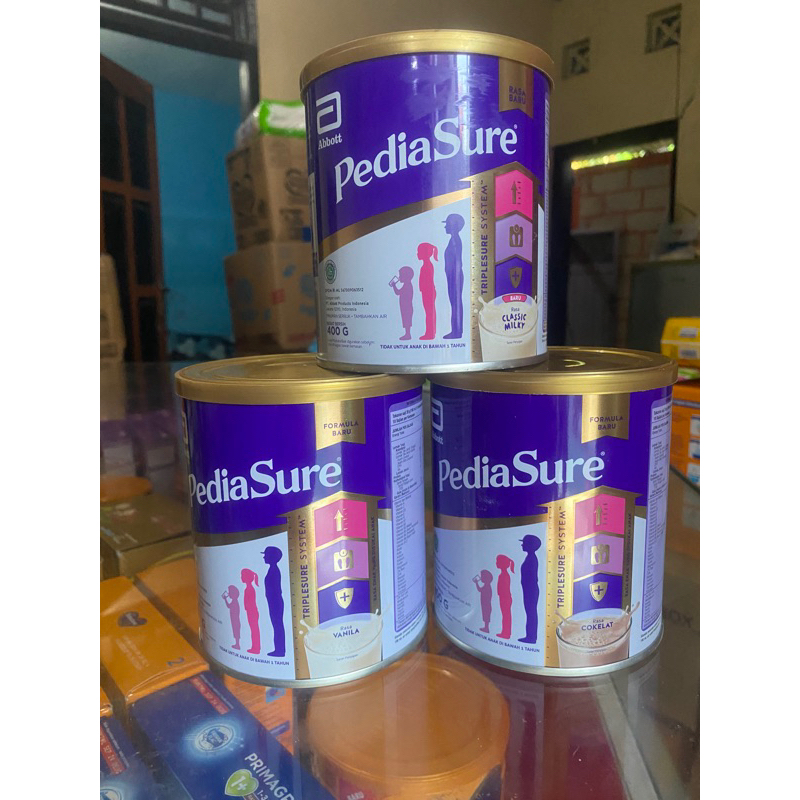 Jual PEDIASURE 400gr coklat / vanila / classic milky,madu | Shopee Indonesia