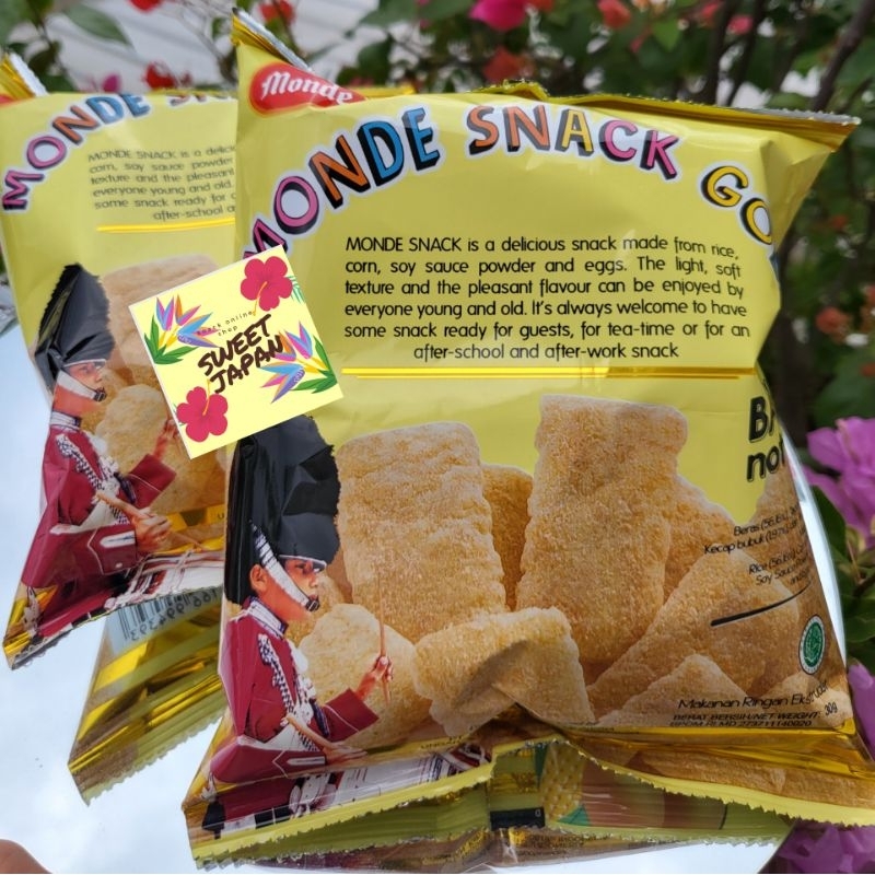 Jual PROMO!!!! MONDE SNACK GOLD 30 gram | Shopee Indonesia