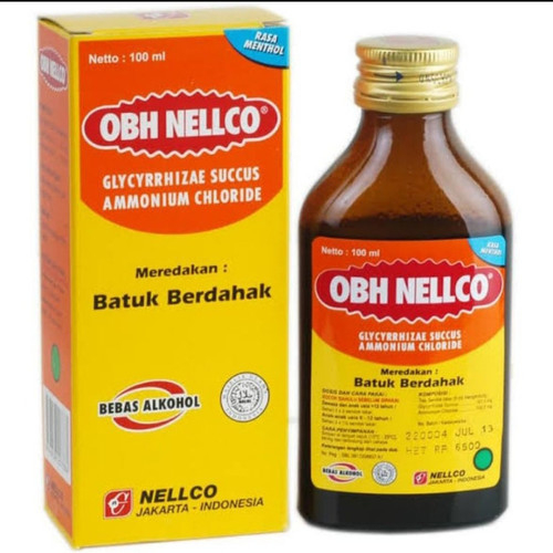 Jual OBH Nellco Kuning Sirup 55ml - Obat Batuk Berdahak Pilek Anak dan ...
