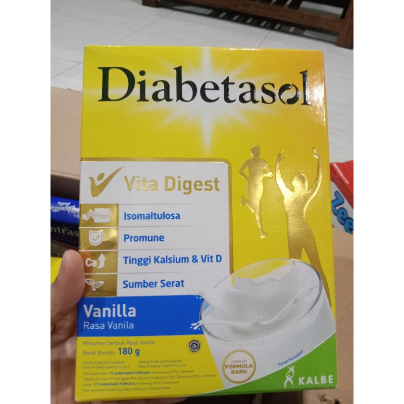 Jual Diabetasol vanilla 180gr | Shopee Indonesia