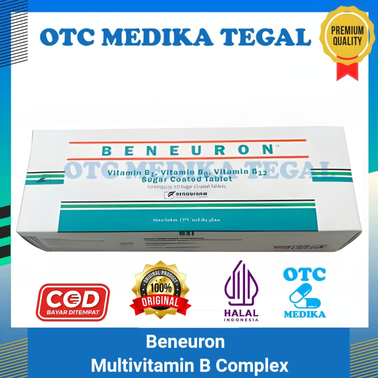 Jual Beneuron Multivitamin B Complex Box 100 Tab | Shopee Indonesia