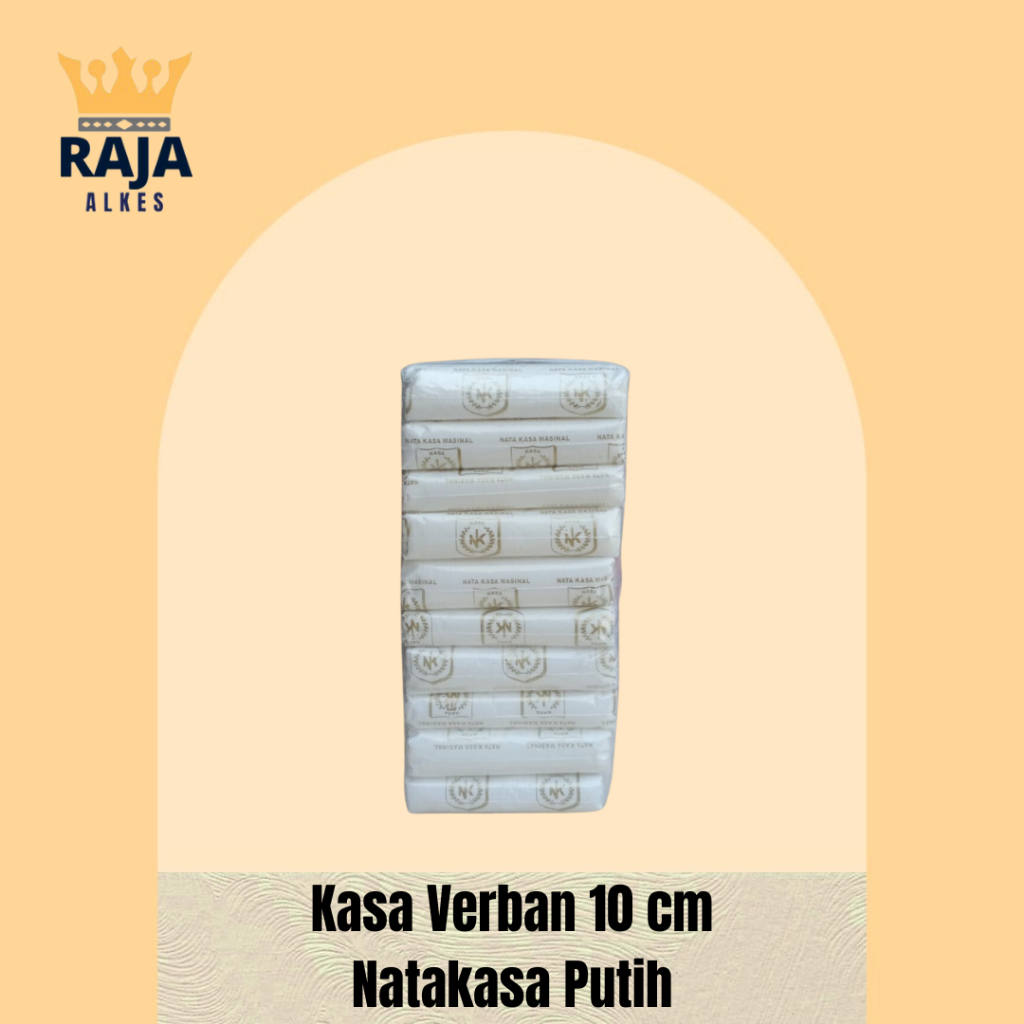 Jual Kasa Verban 10 cm Nata Kasa Massinal PUTIH Kasa Verban 1 Pac Kasa ...