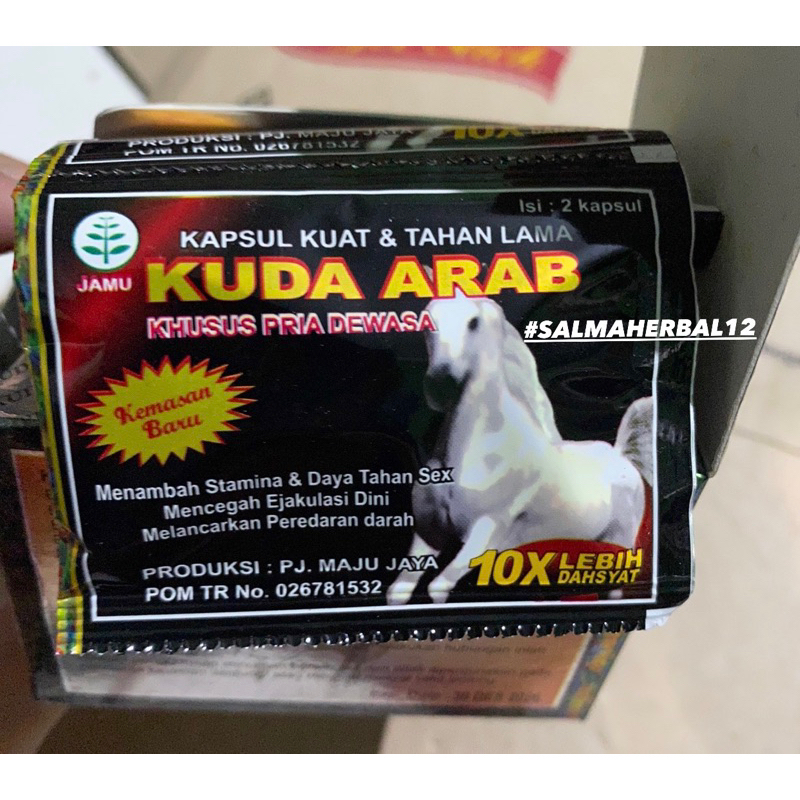 Jual KUDA ARAB KAPSUL [ PER 1 SACHET ] | Shopee Indonesia