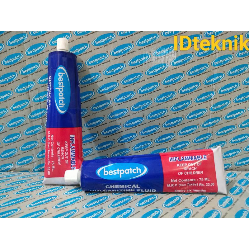 Jual Lem Tambal ban Tip-top Bestpacth 75 ml | Shopee Indonesia