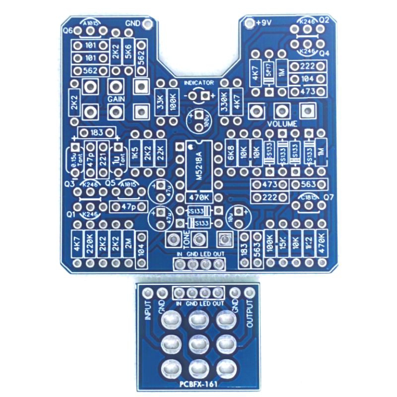Jual T-Audio PCBFX-161 Based on Boss BD2 Blues Driver Overdtive PCB ...