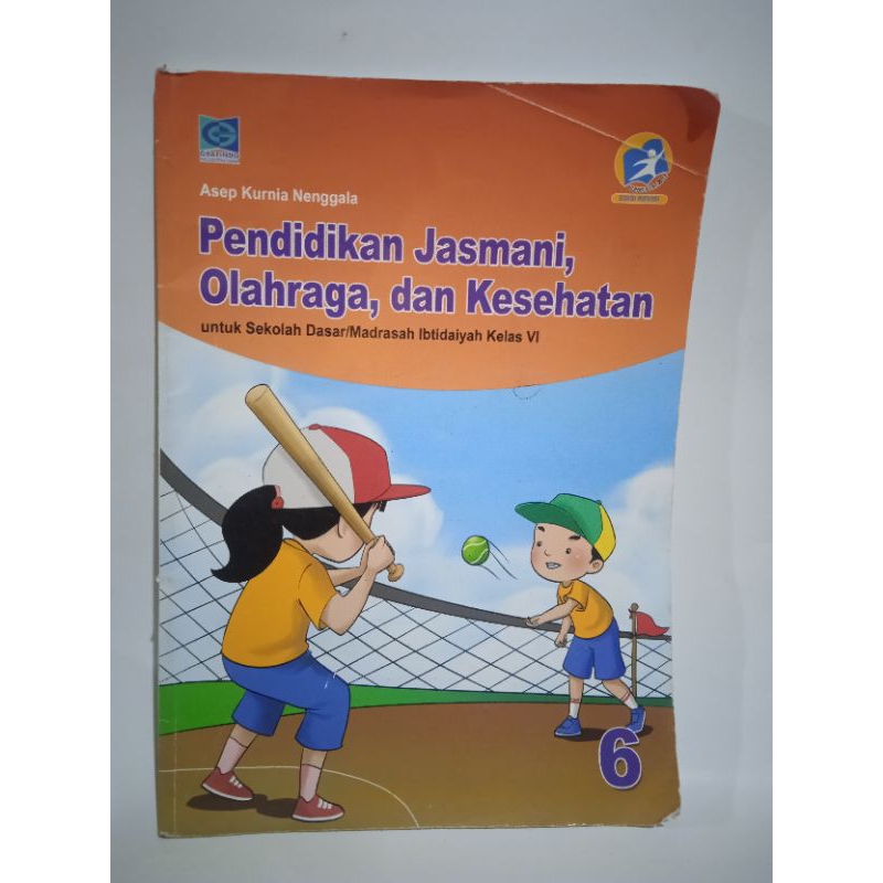 Jual buku pendidikan jasmani olahraga dan kesehatan untuk SD kelas 6 | Shopee Indonesia