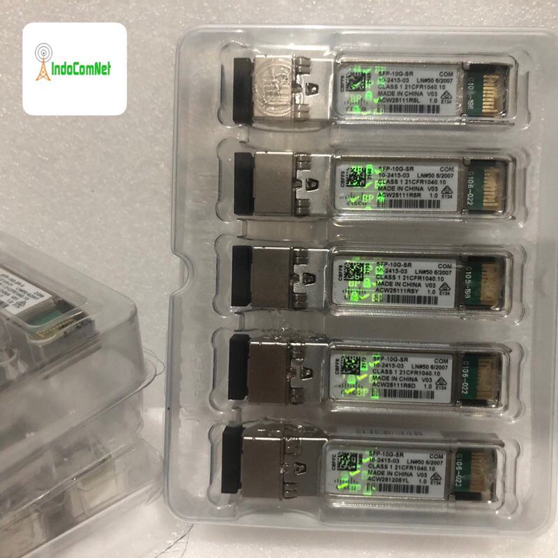 Jual Cisco SFP-10G-SR Original Cisco SFP 10G SR Hologram | Shopee Indonesia