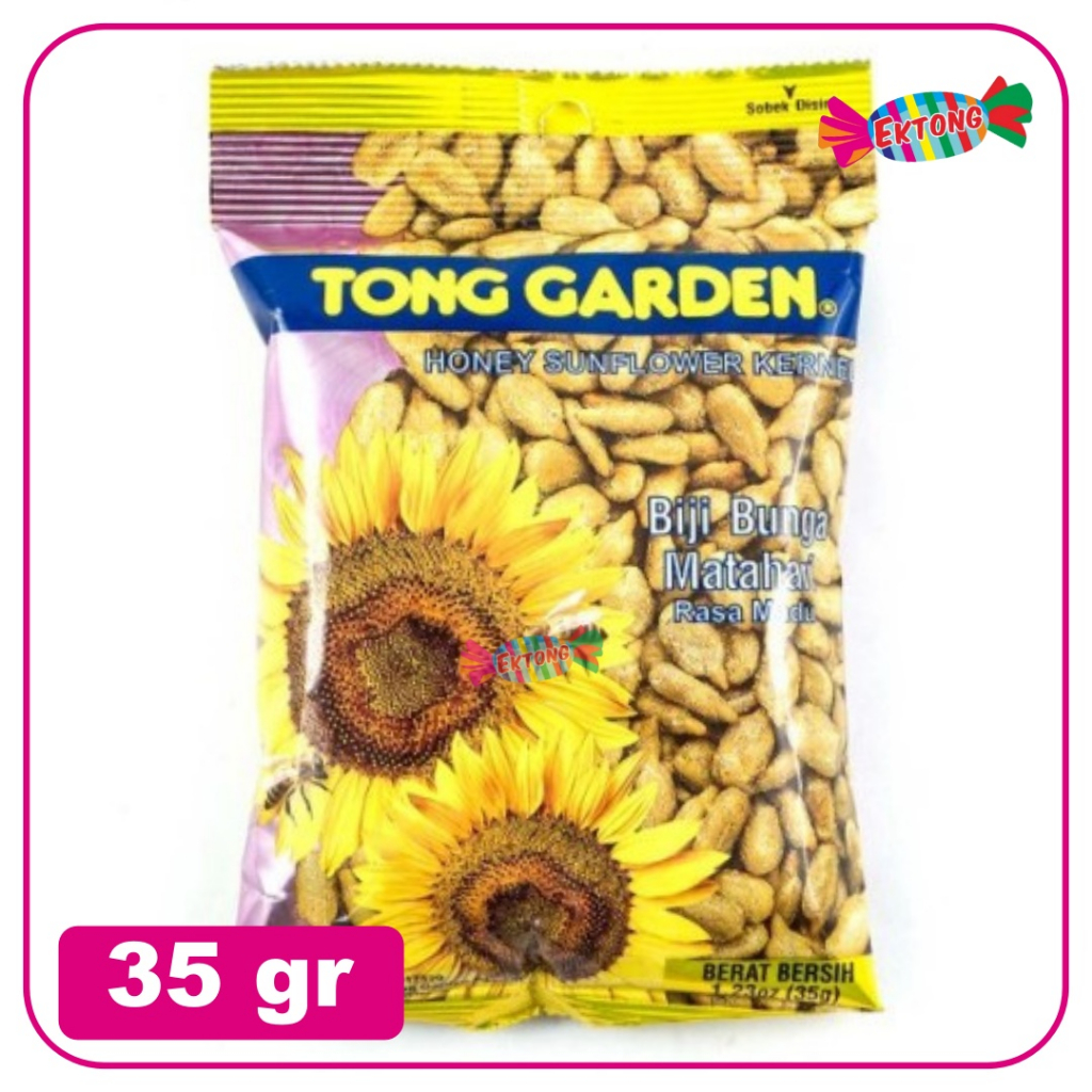 Jual Tong Garden Honey Sunflower Kernel 35g / KUACI BUNGA MATAHARI ...