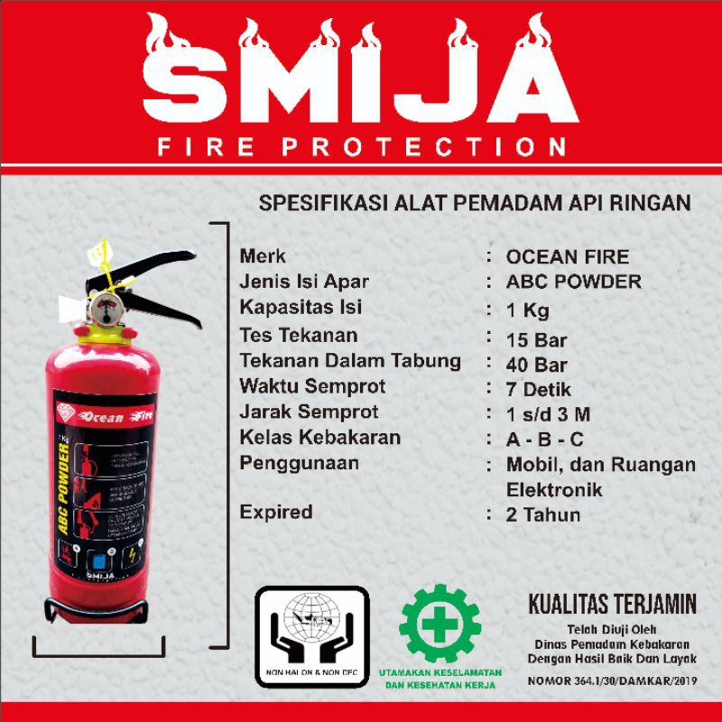 Jual Alat Pemadam Api Ringan (APAR) ukuran 1 Kg | Shopee Indonesia