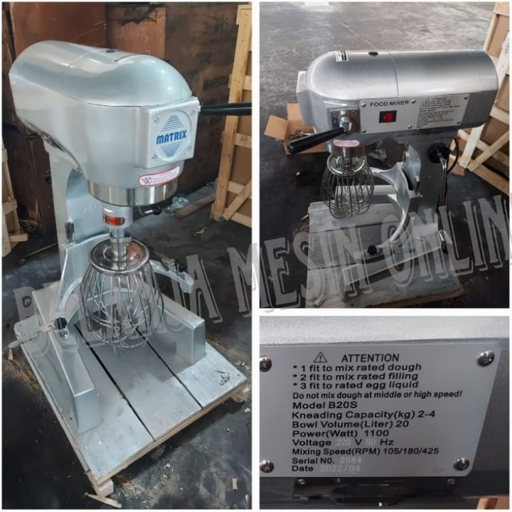 Jual Mixer Roti 20 Liter mesin food mixer roti dan kue | Shopee Indonesia