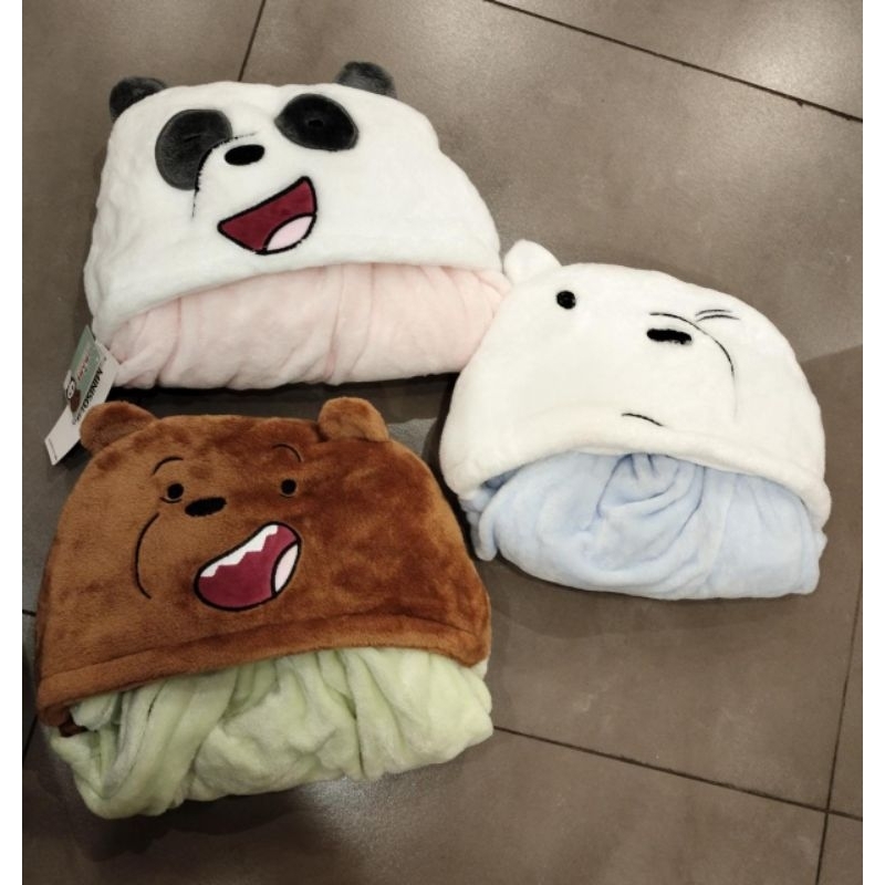 Jual MINISO BLANKET WE BARE BEARS PART 2 | Shopee Indonesia