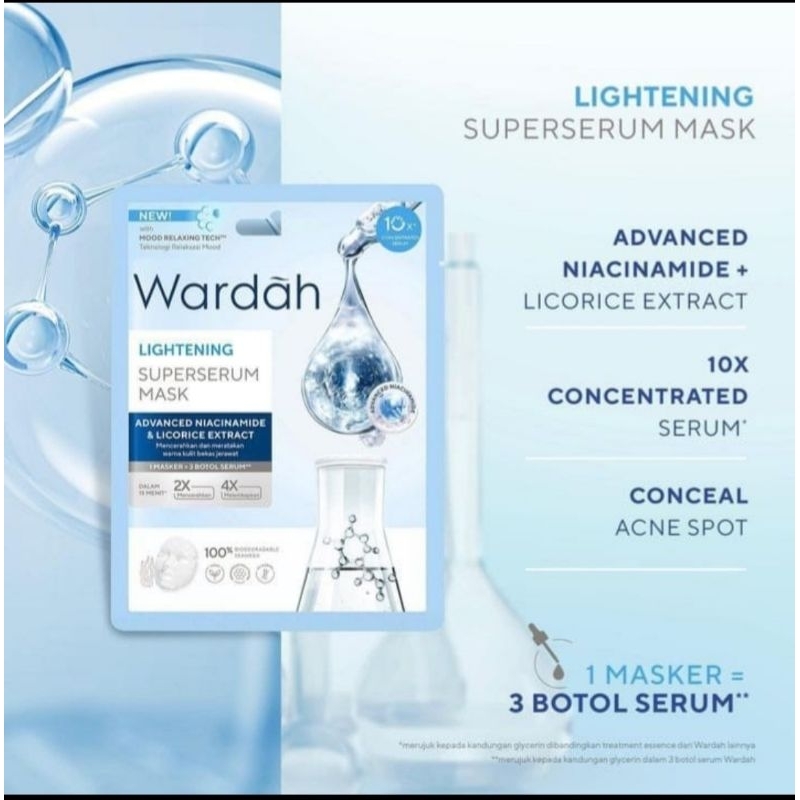 Jual Wardah Super Serum Mask (Sheetmask) | Shopee Indonesia