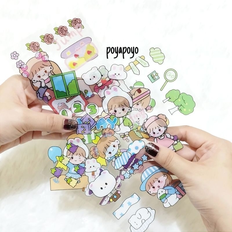 Jual Sticker momo lucu sticker waterproof sticker tumbler aesthetic ...