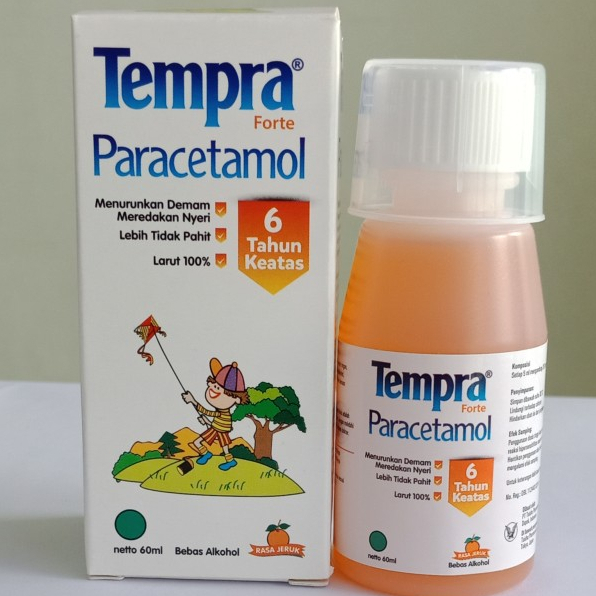 Jual Tempra Forte Sirup Rasa Jeruk 60 ml | Shopee Indonesia