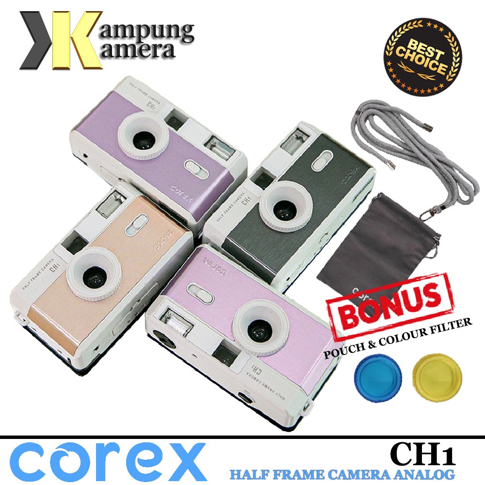 Jual Corex CH1 Half Film Camera ( BUKAN KAMERA KODAK ) | Shopee Indonesia