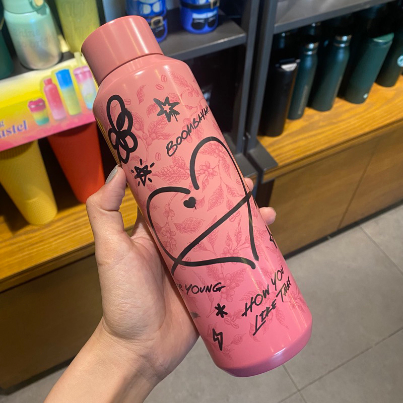 Jual Tumbler starbucks rhinestone starbucks X blackpink blink cup ...