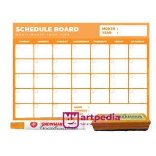 Jual Schedule Board / Schedule Board Warna Dasar dan Pastel / Paket ...
