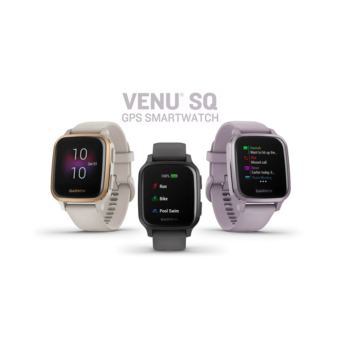 Jual Smartwatch Garmin Venu Sq Square NFC Jam Tangan Sport GPS | Shopee Indonesia