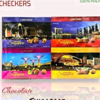 Jual COKLAT CHECKERS SINGAPORE MERLION BOX 50GR | Shopee Indonesia