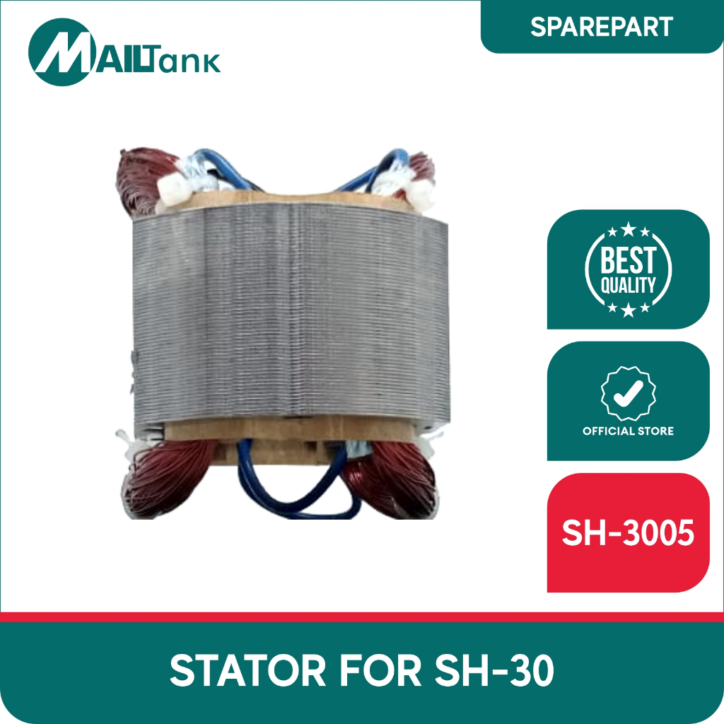 Jual MAILTANK SH3005 SPARE PART STATOR UNTUK MESIN BOR SH30 | Shopee ...
