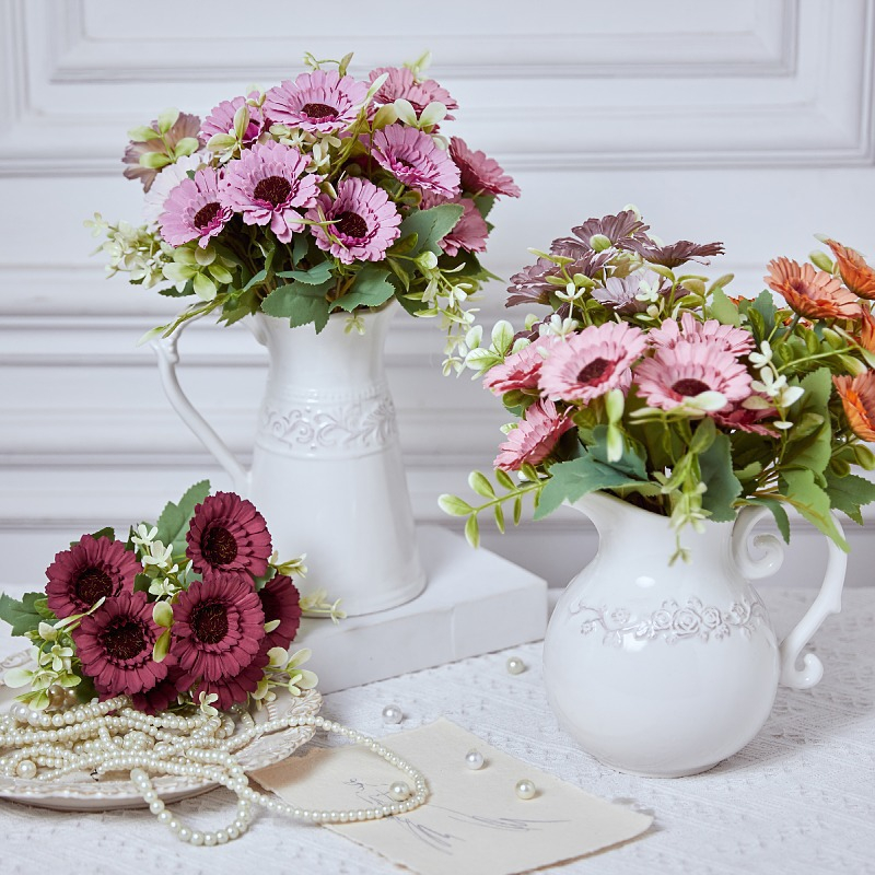 Jual SUPPLYFLORIST - BUNGA SUNFLOWER BUNGA CHRYSAN ARTIFISIAL 7 KUNTUM ...