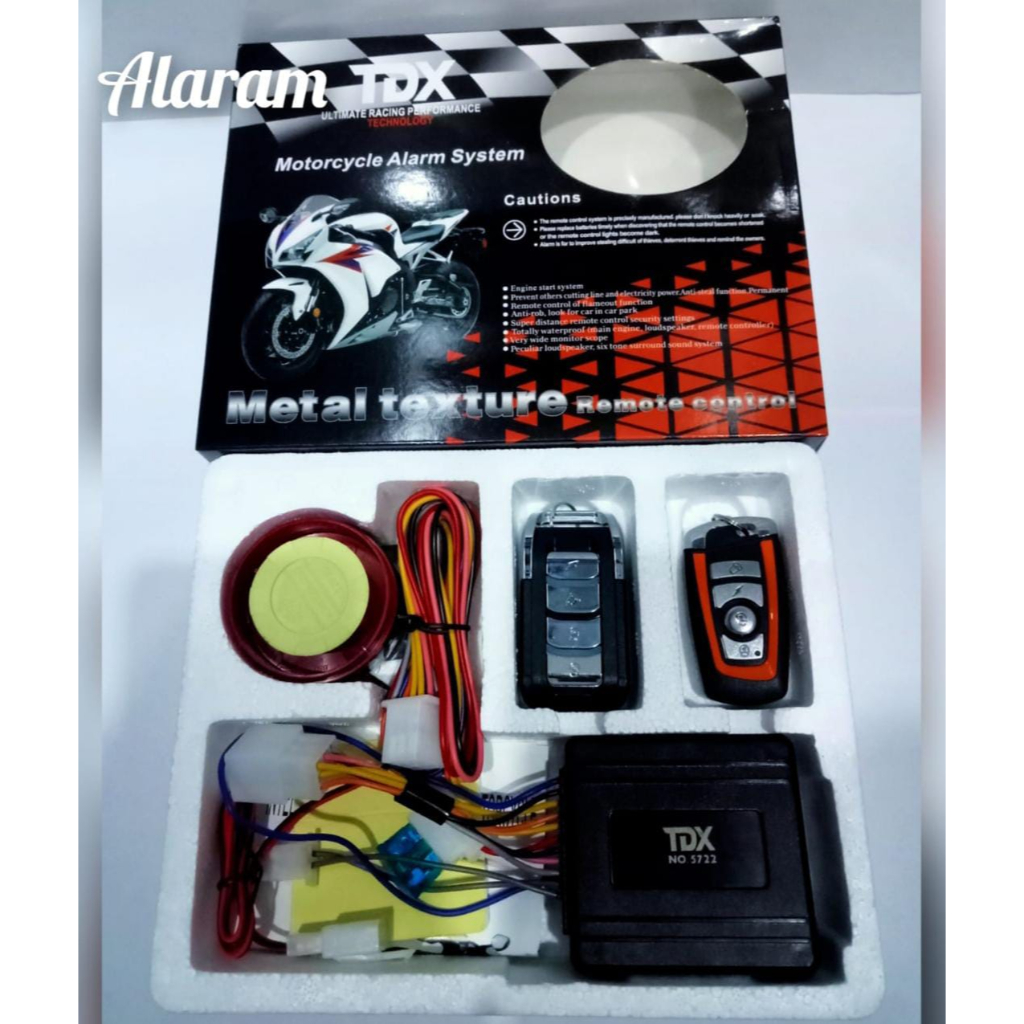 Jual Alarm Remote Tdx Alarm V12 Sistem Jarak Jauh Alarm Sistem remote ...
