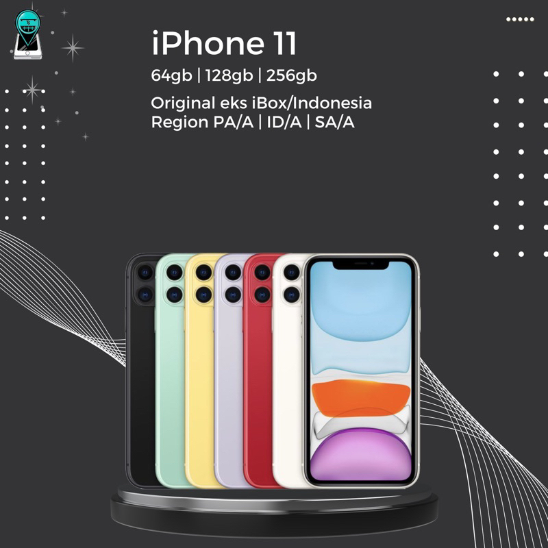 Jual HANDPHONE IP 11 64GB 128GB 256GB SECOND ORIGINAL FULLSET EX ...