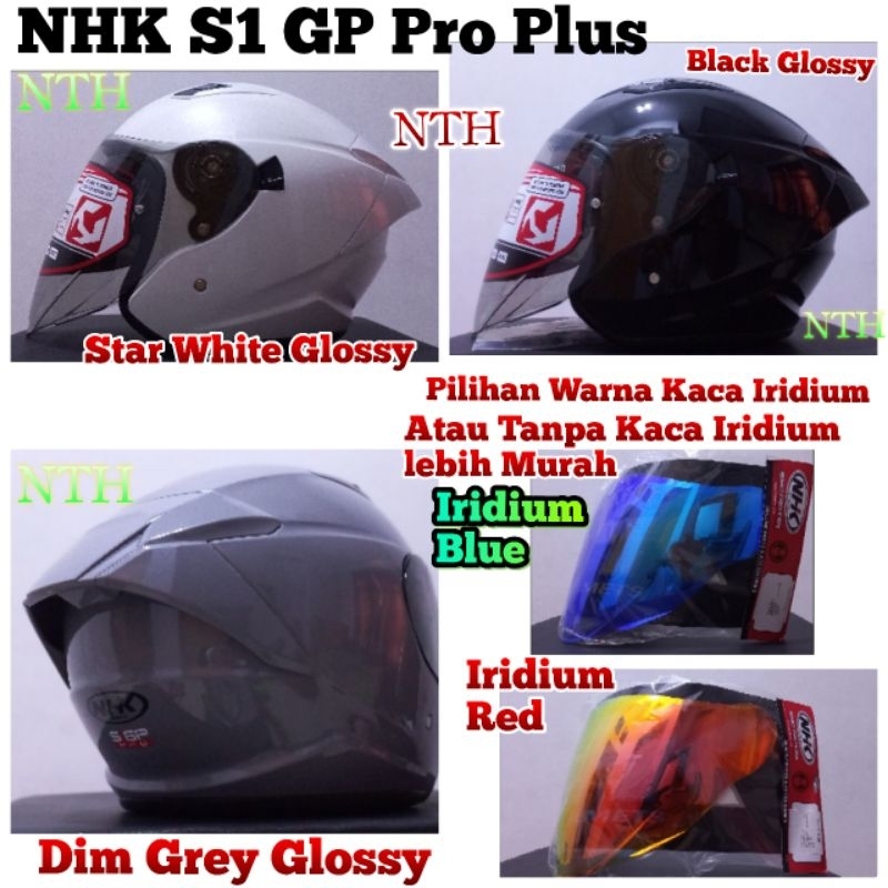 Jual Helm NHK S1 GP Pro Plus Original | Shopee Indonesia