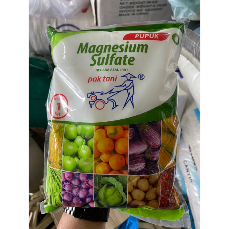 Jual Pupuk magnesium sulfat pak tani saprotan utama kemasan 1kg ...