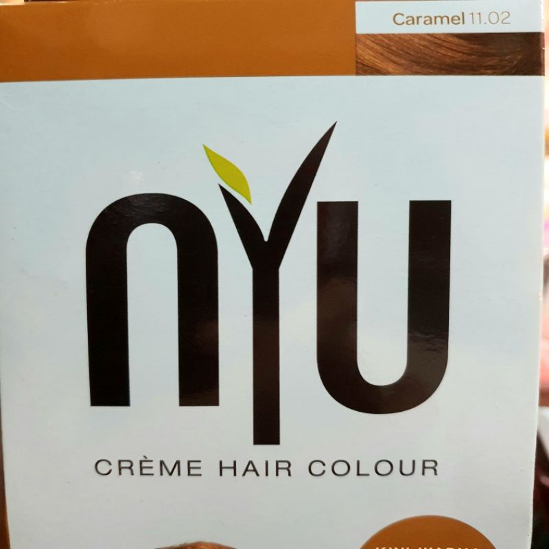 Jual Semir NYU creme hair colour / pewarna cat rambut kemasan box ...