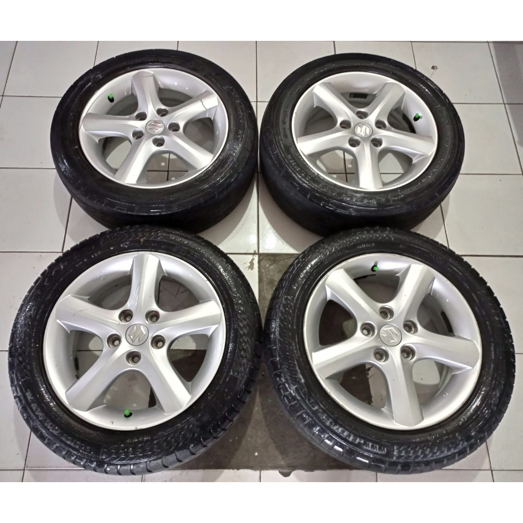 Jual VELG MOBIL SECOND STANDAR X-OVER RING 16 PCD 5X114,3 | Shopee ...