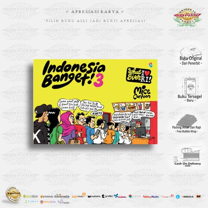 Jual KOMIK INDONESIA BANGET! 3 - Penulis: Mice Cartoon, Penerbit ...