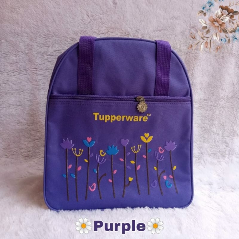 Jual Tas pop bunga tulip/ tas bekal tupperware (stock ready) / tas ...