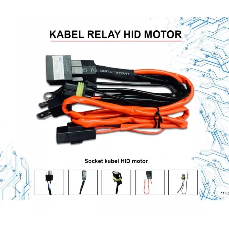 Jual RELAY set HID motor/ biled | Shopee Indonesia