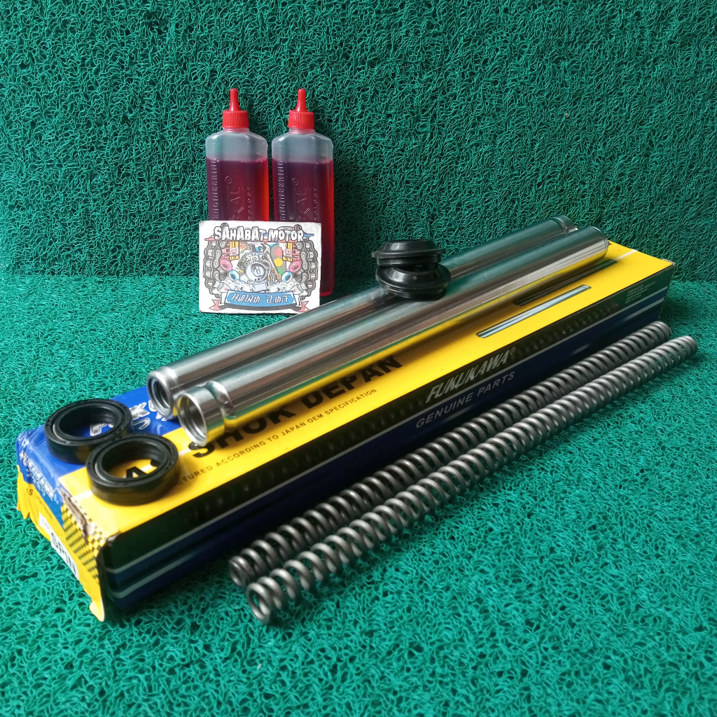 Jual PAKET LENGKAP AS SHOCK DEPAN SPIN PLUS SEAL SHOCK OLI SHOCK PER ...