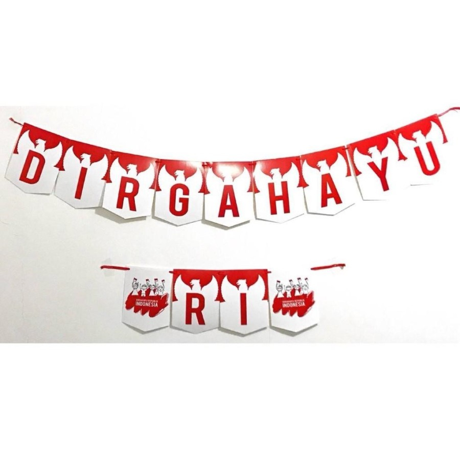 Jual Banner Merah Putih / Buntingflag Hut RI / Baner Kemerdekaan ...