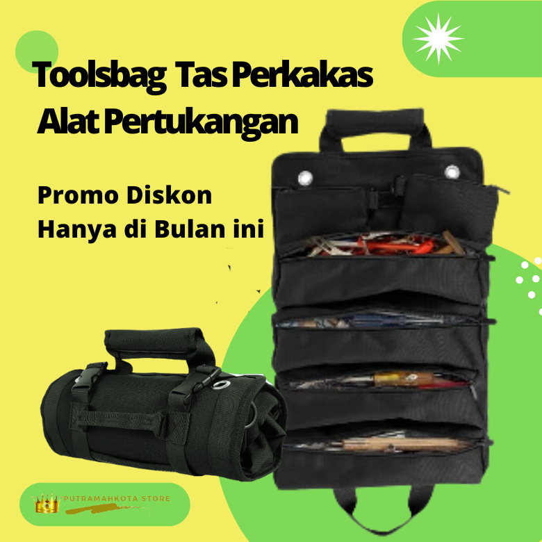Jual Tas Perkakas Toolbags Tas Alat Tukang Tool Box Kompartemen Tool ...