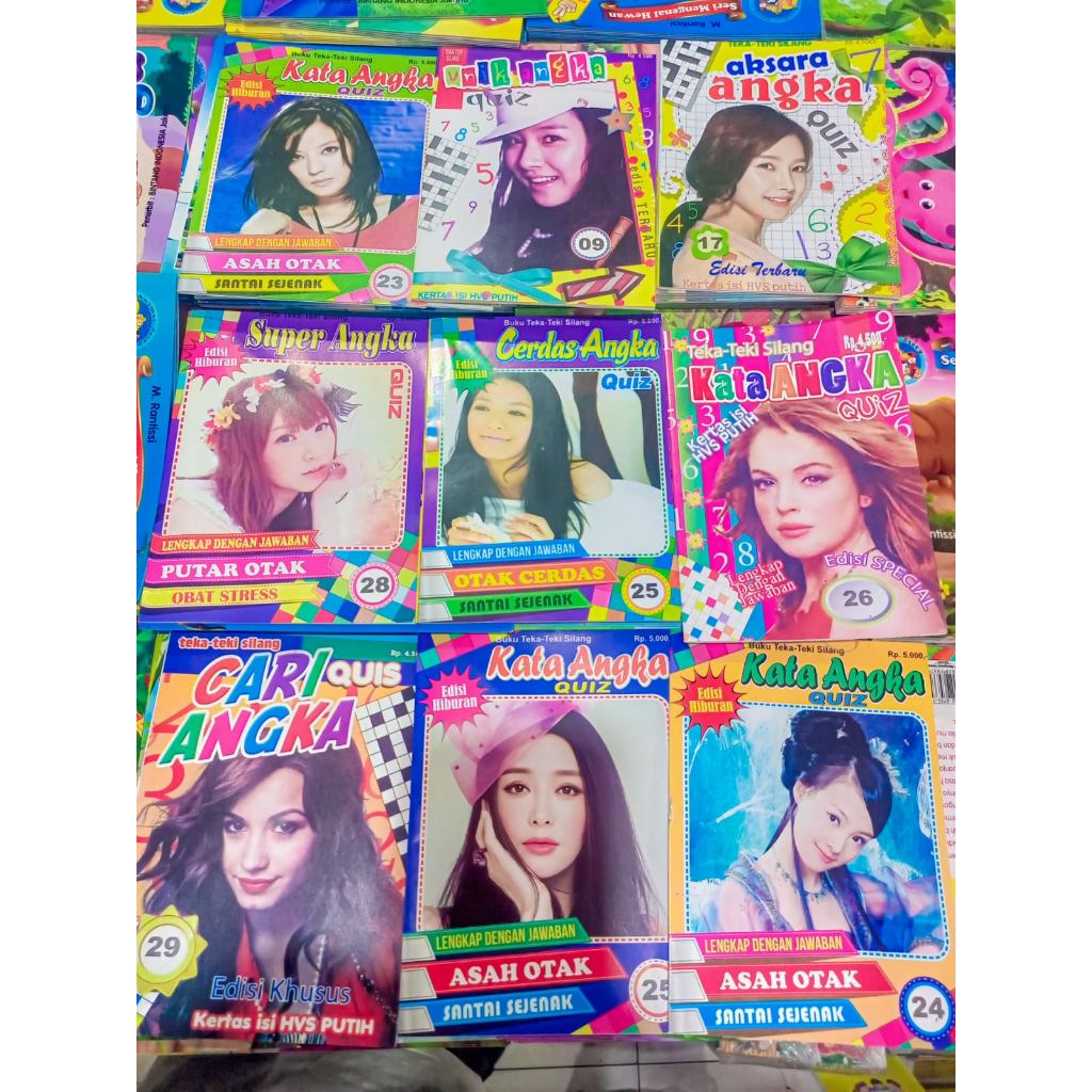 Jual Paket 10 Pcs TTS Huruf dan Angka (Teka Teki Silang) FV | Shopee ...