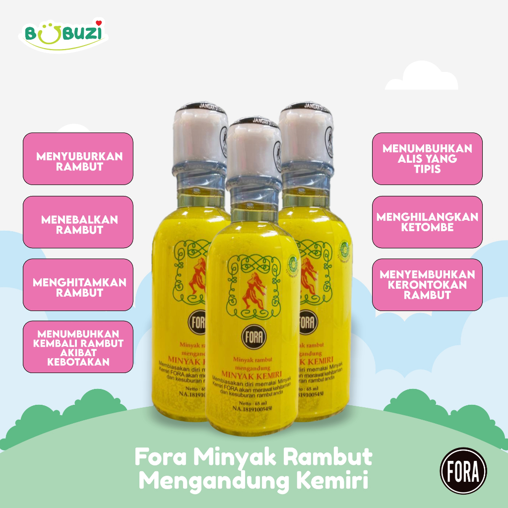 Jual Fora Minyak Kemiri 65 ml | Shopee Indonesia