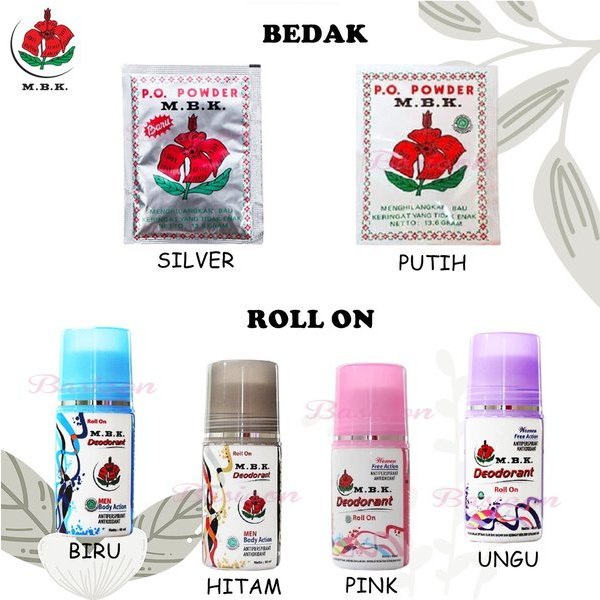 Jual MBK Deodorant Powder | Roll On | Shopee Indonesia