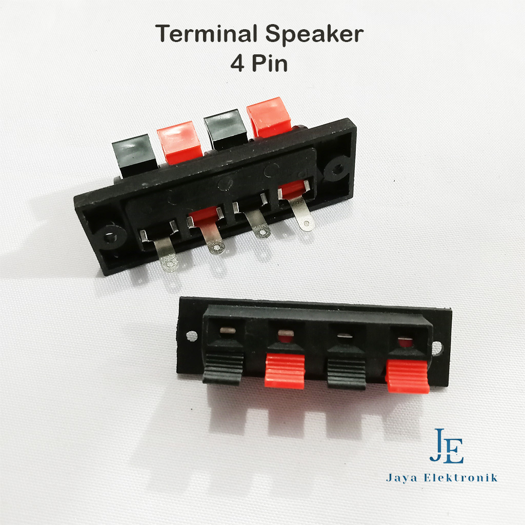 Jual Terminal Speaker Jepit 4 pin Terminal Speaker Japit 4 Pin Kotak ...