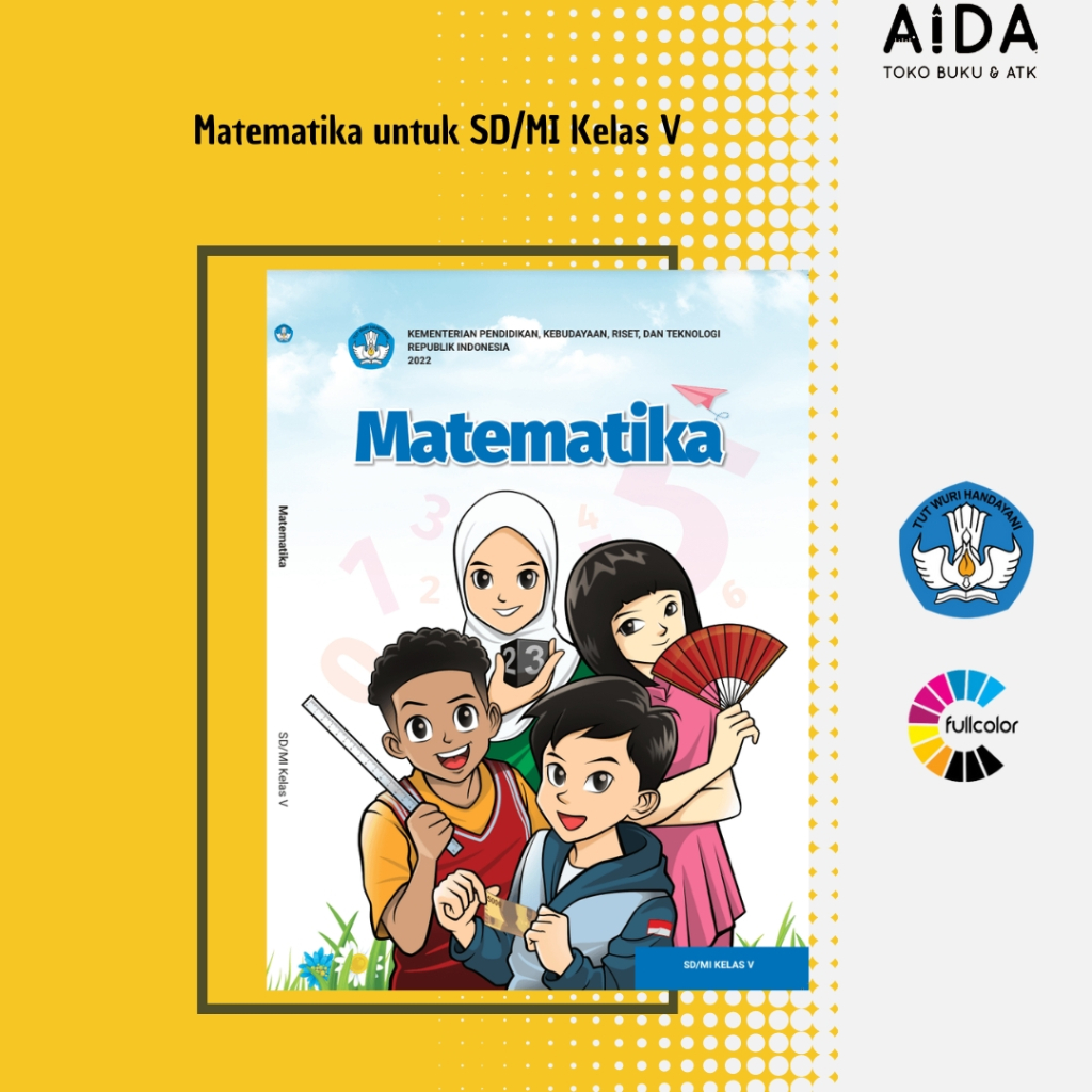 Jual Buku pendidikan Kurikulum Merdeka SD Matematika Kelas 5 tahun 2022 ...